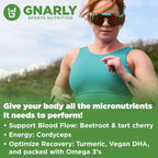 Gummy multivitamin alternative with greens