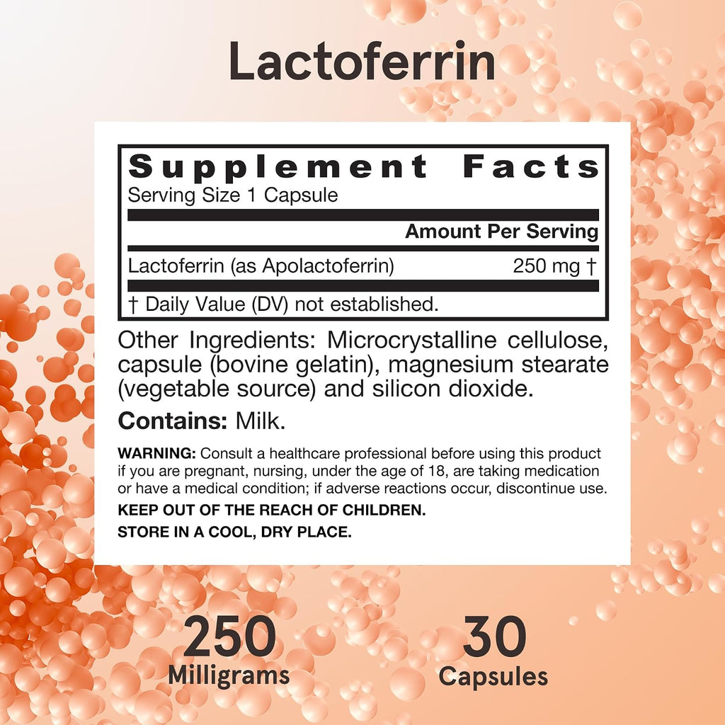 gummy multivitamin alternative with Lactoferrin