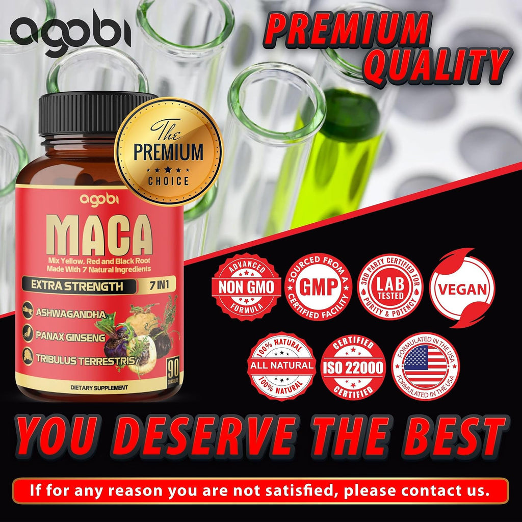 Gummy multivitamin alternative with maca