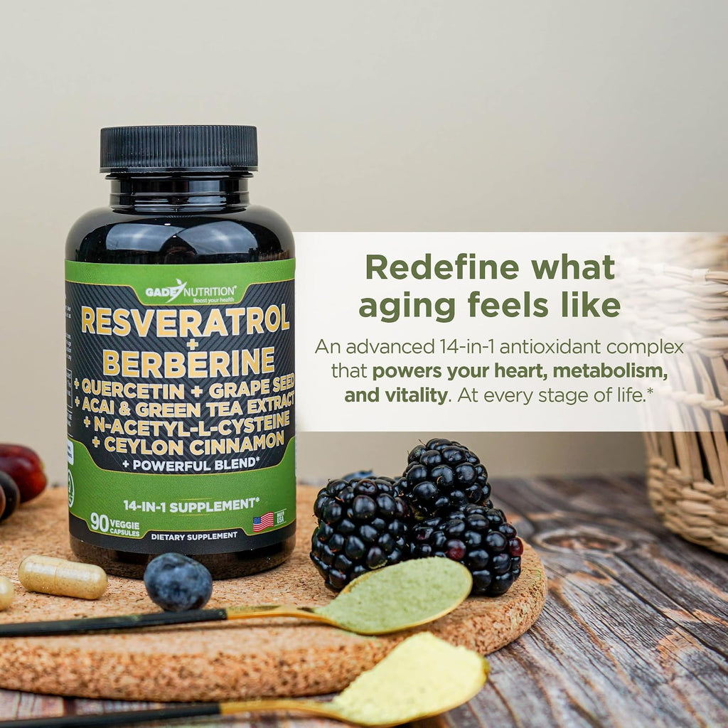 Gummy multivitamin alternative with Resveratrol