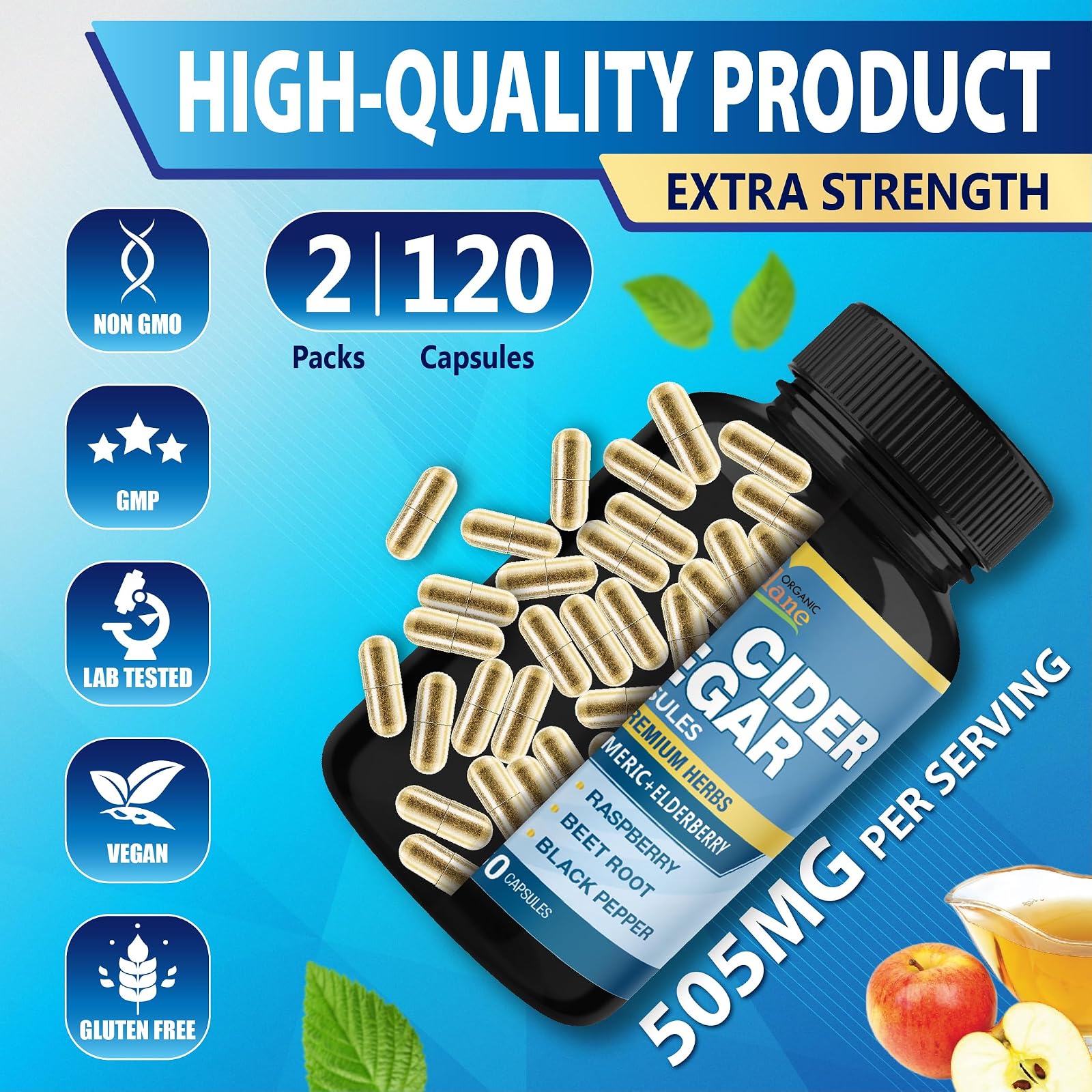 gummy multivitamin alternative with vinegar