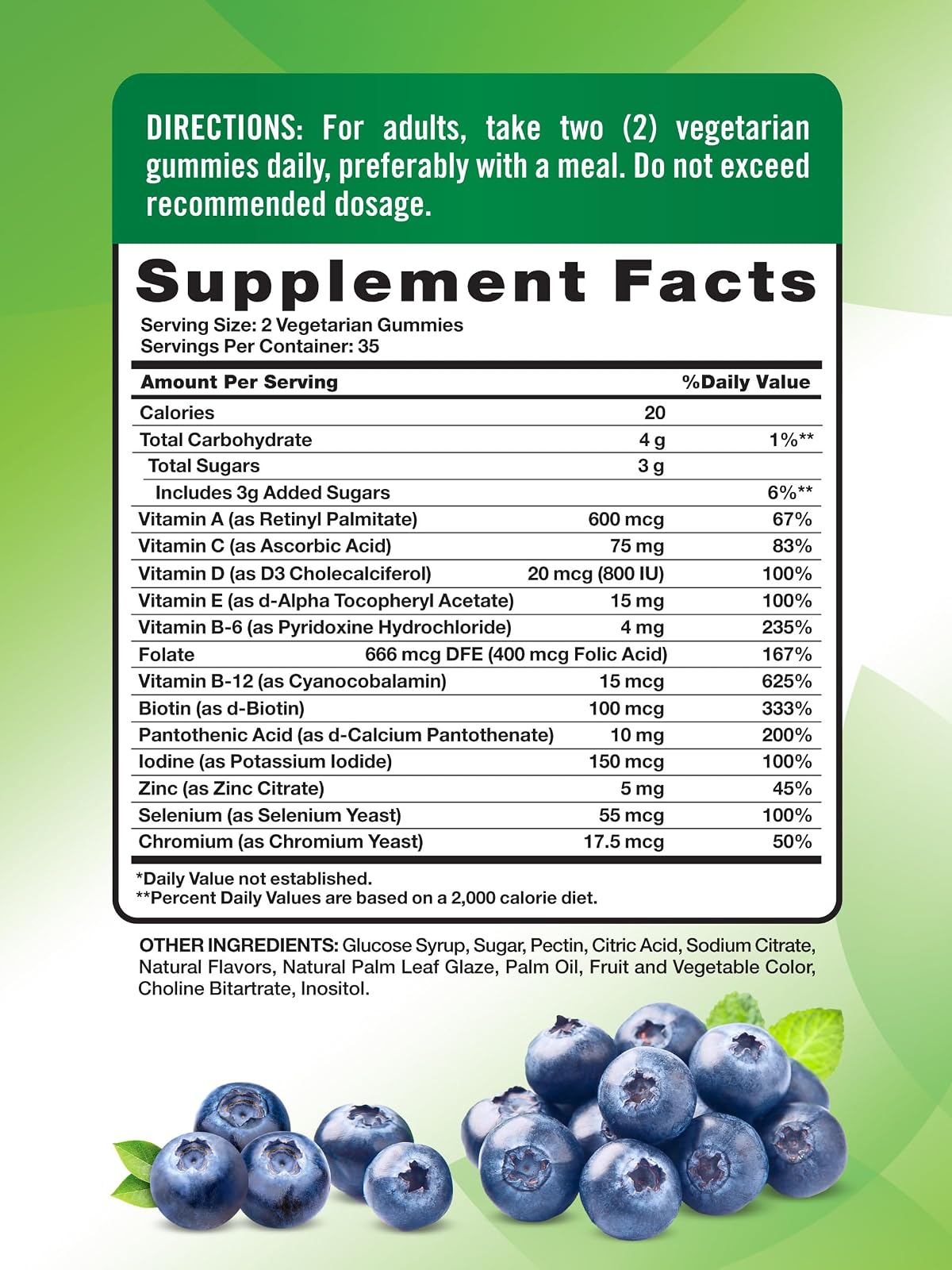 gummy multivitamin for active men