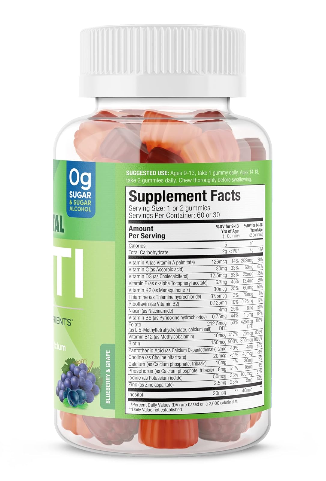 gummy multivitamin for active teens