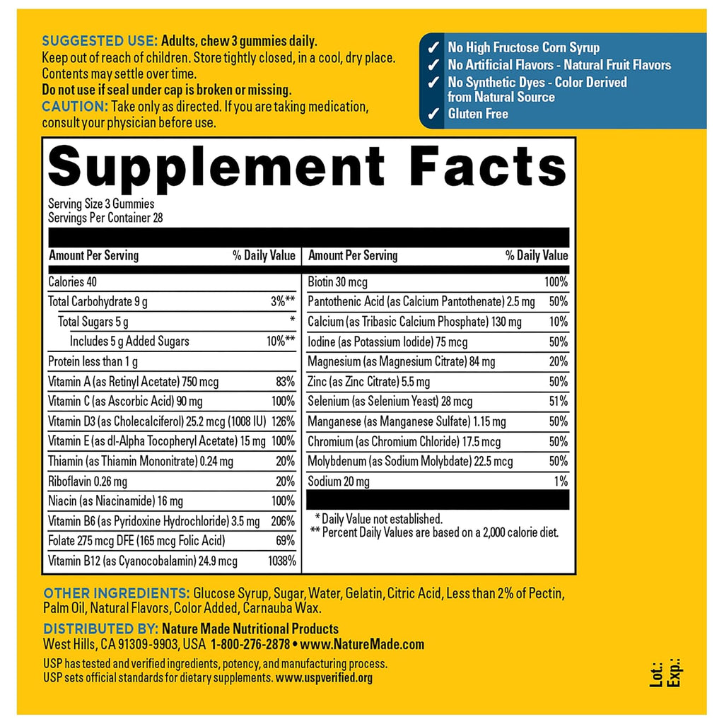 gummy multivitamin for adults