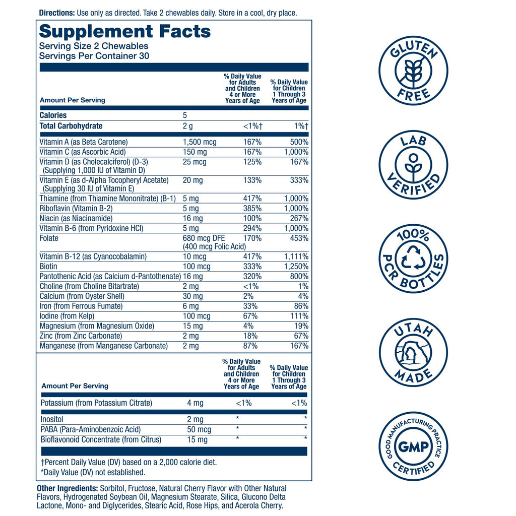 gummy multivitamin for children's health