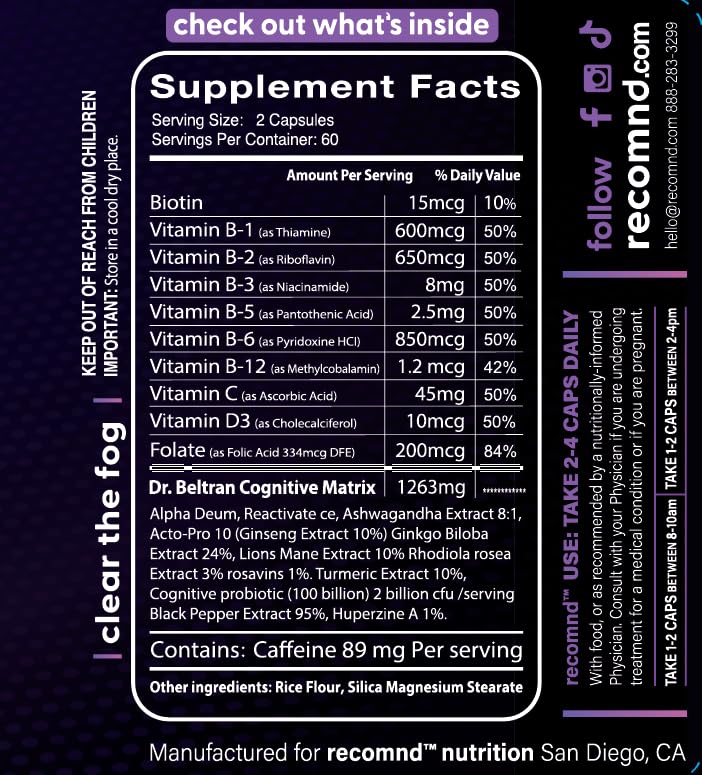 gummy multivitamin for cognitive support