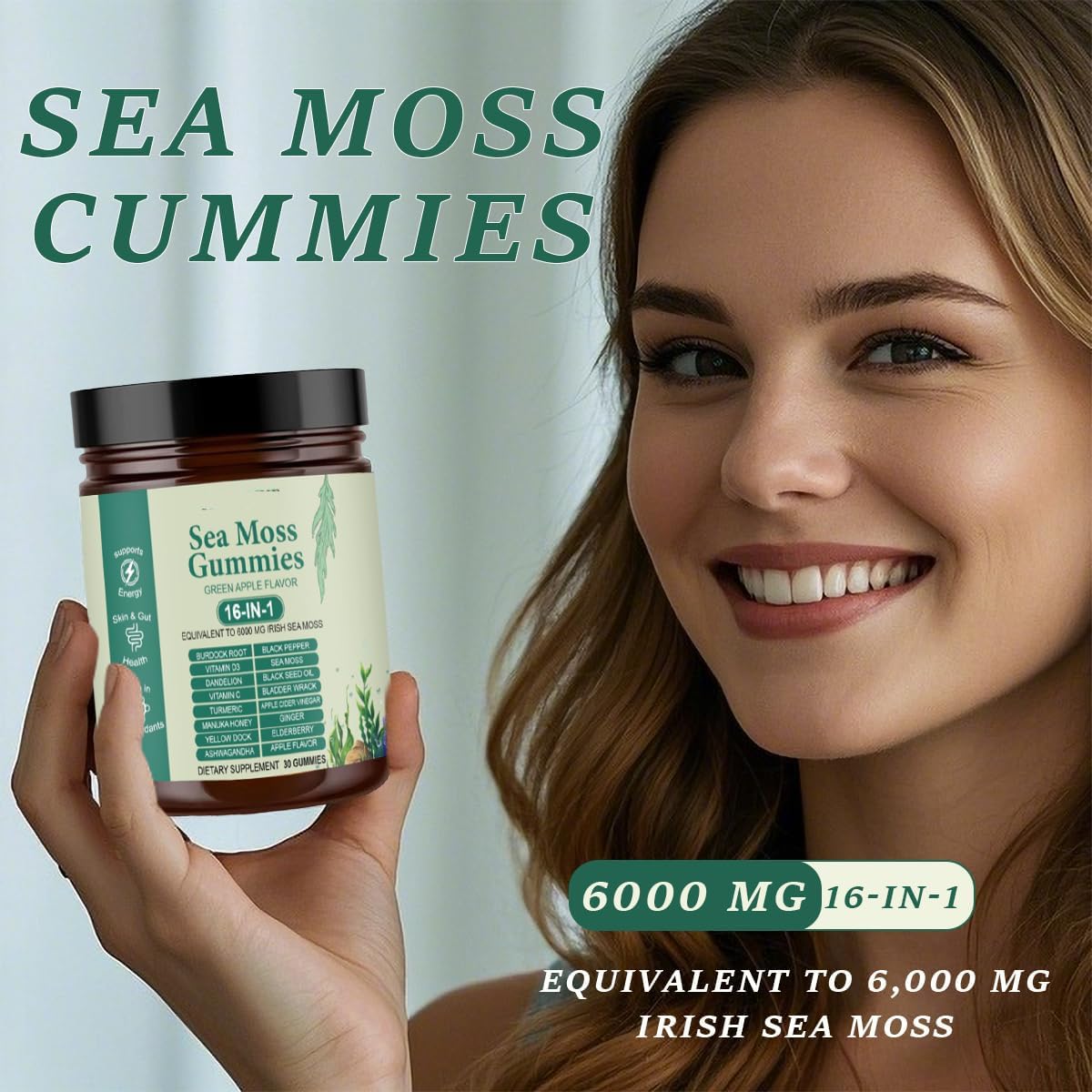 Gummy multivitamin for daily energy