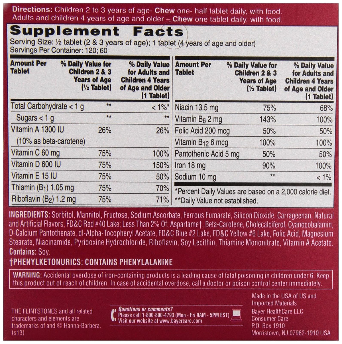 Gummy multivitamin for daily nutrition