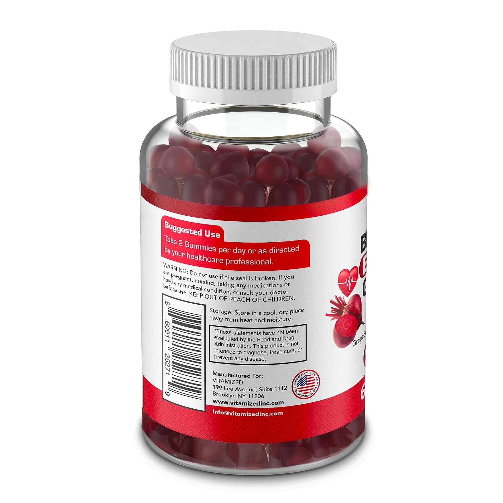 Gummy multivitamin for daily wellness