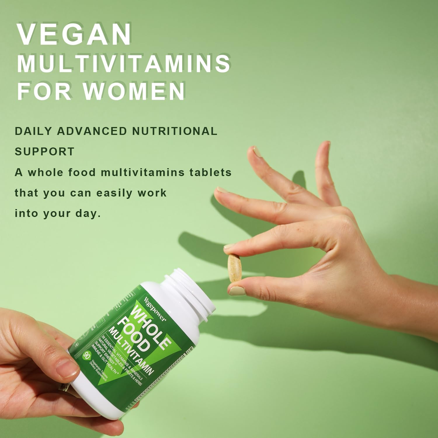 Gummy multivitamin for easy consumption