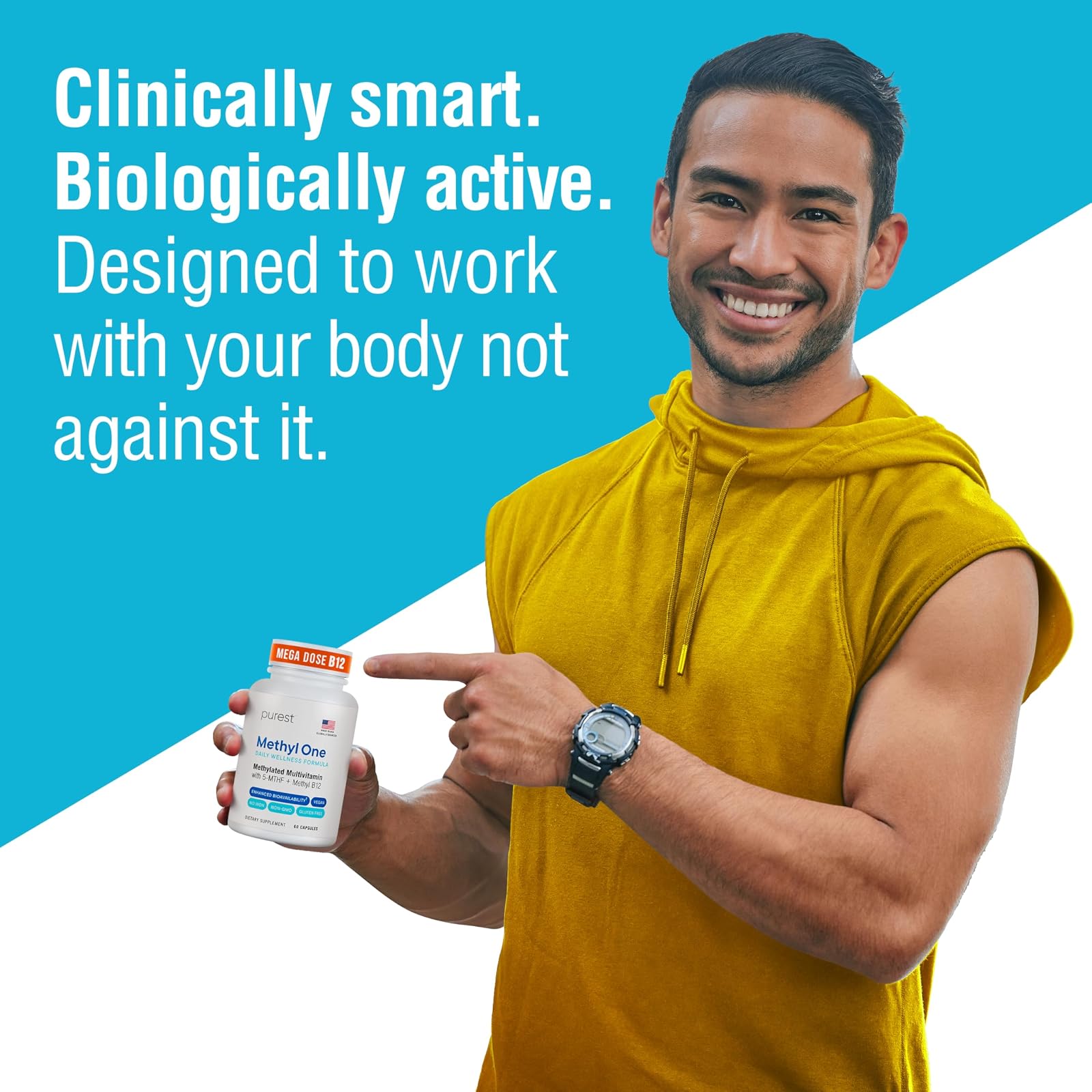 Gummy multivitamin for easy consumption