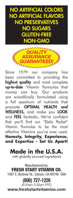 Gummy multivitamin for easy consumption