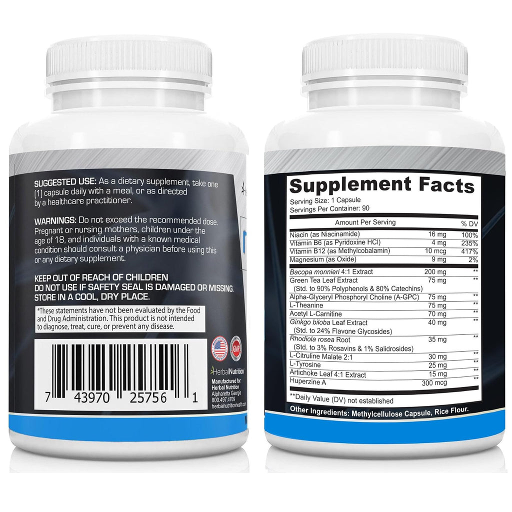 gummy multivitamin for enhanced memory