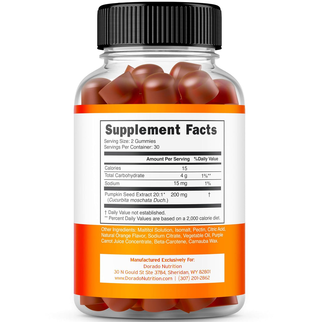 Gummy multivitamin for men's health