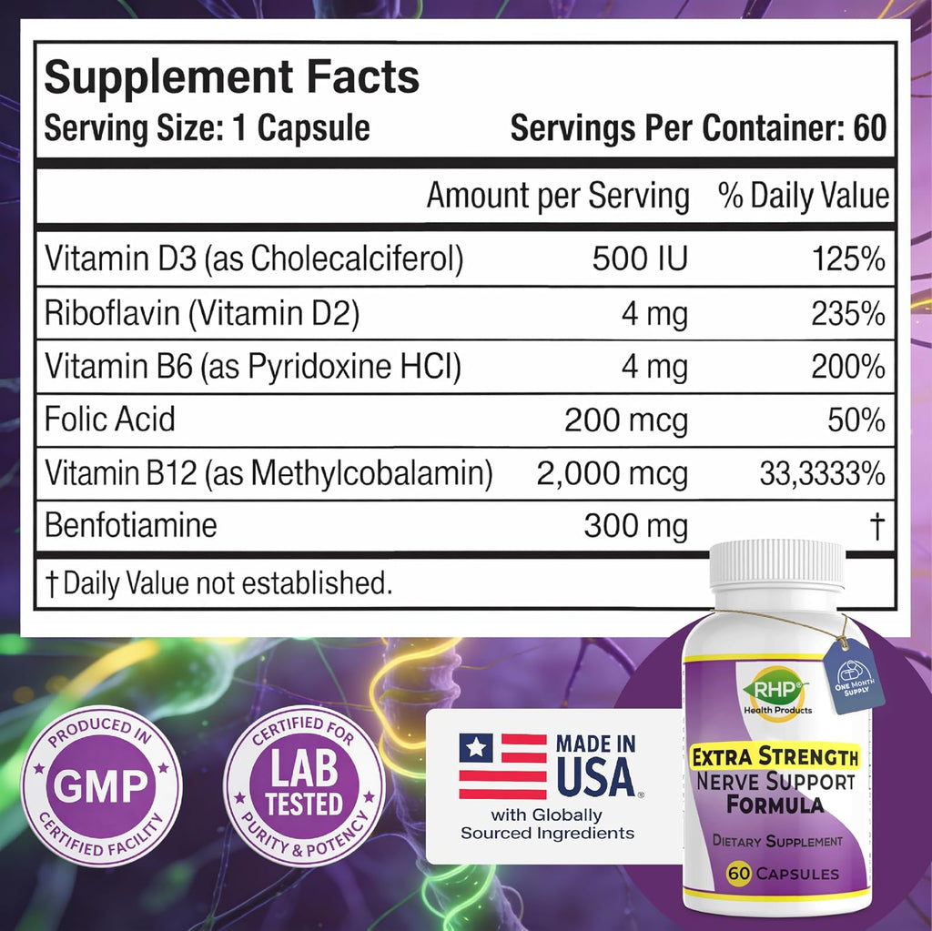 gummy multivitamin for nerve function