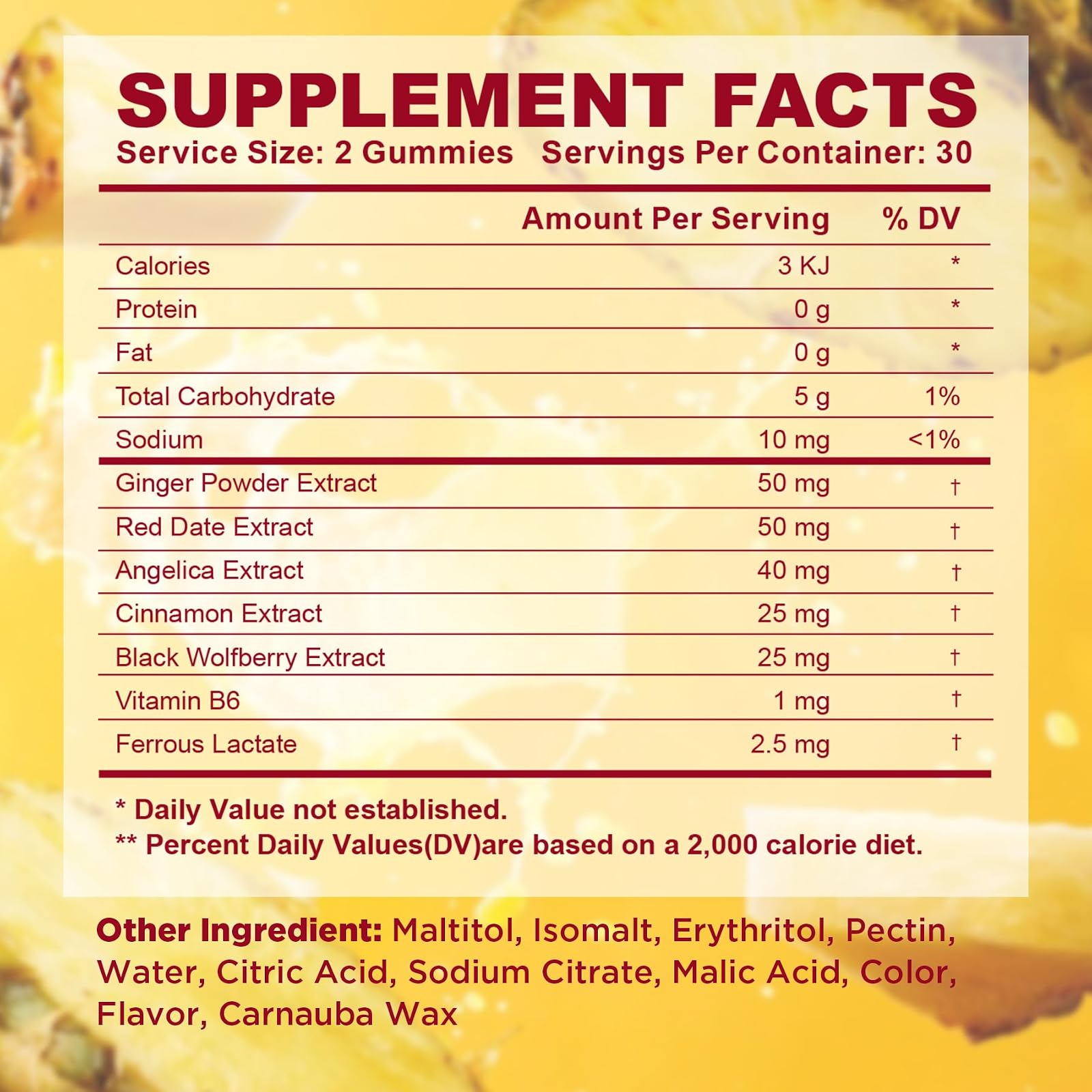 gummy multivitamin for ovary support