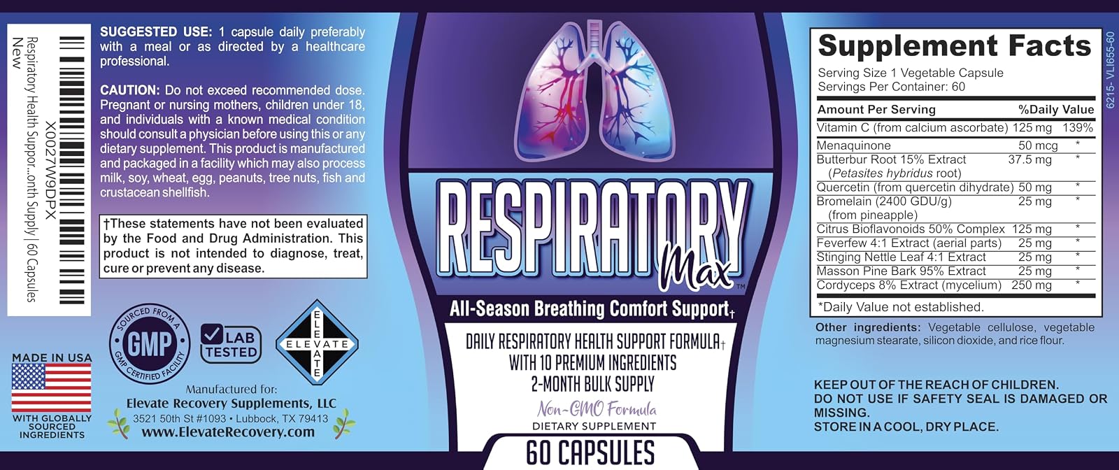 gummy multivitamin for respiratory support