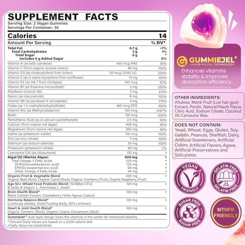 gummy multivitamin for seniors health