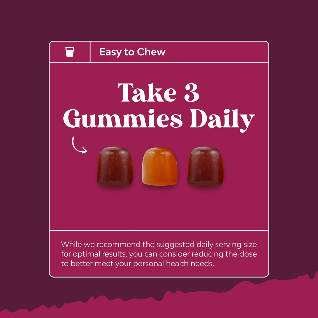 Gummy multivitamin for seniors