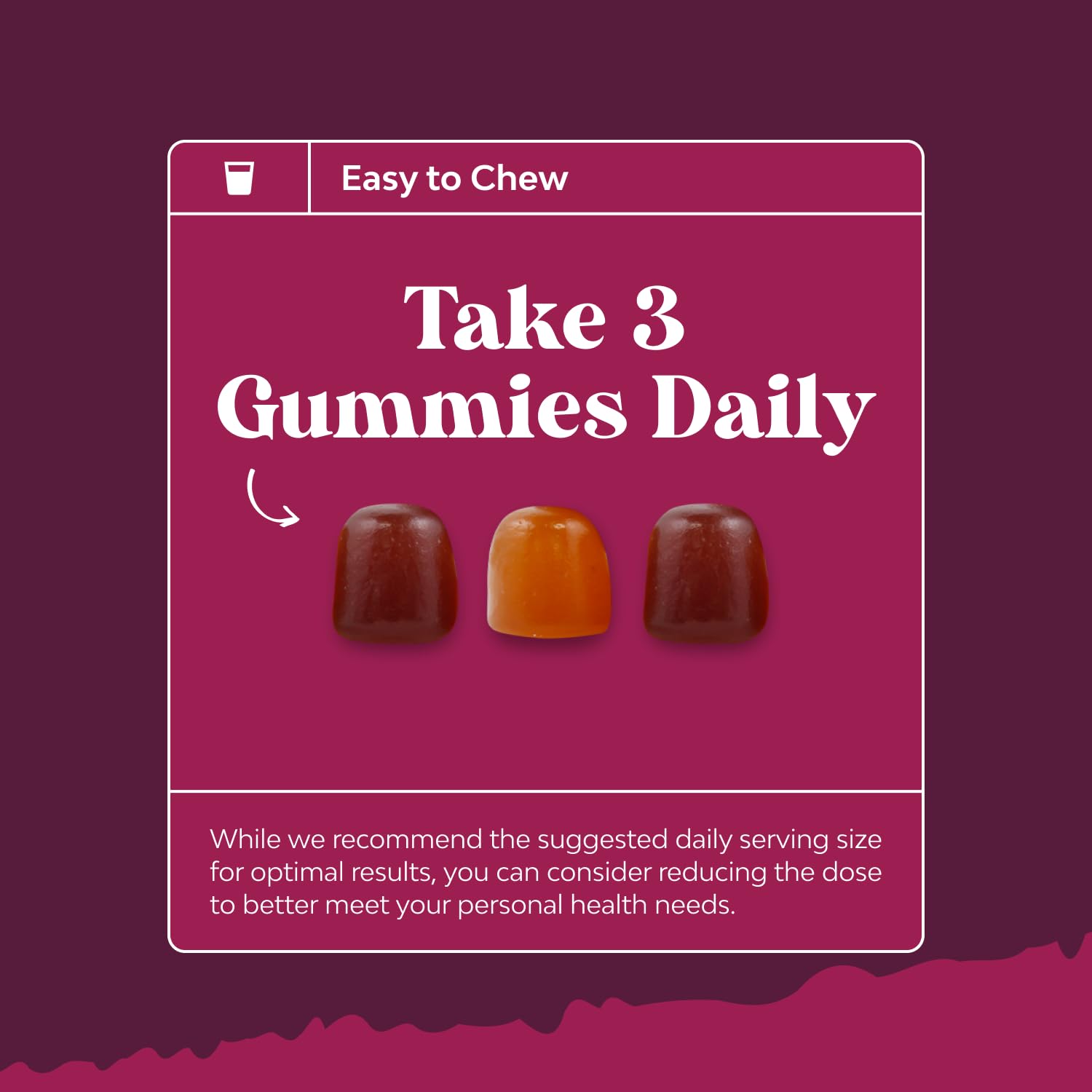Gummy multivitamin for seniors
