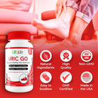 Gummy multivitamin for uric acid relief