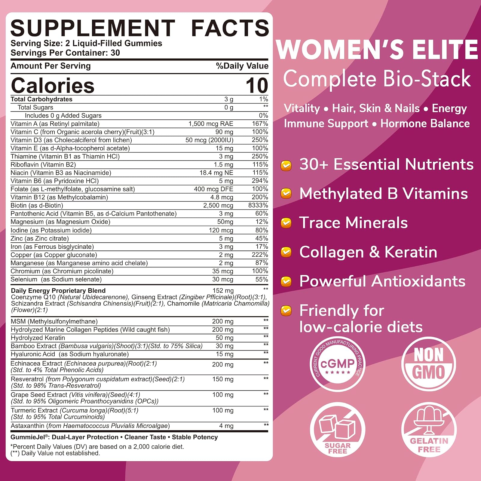 gummy multivitamin packed with essential nutrients