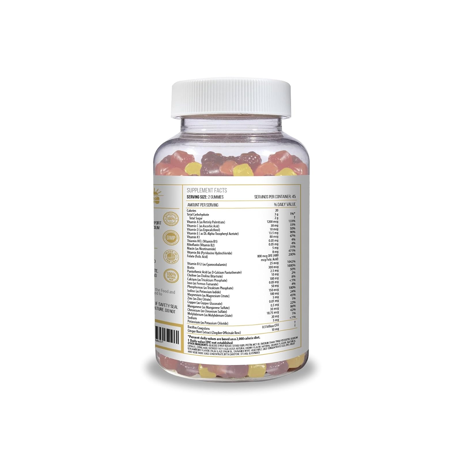 gummy multivitamin packed with nutrients