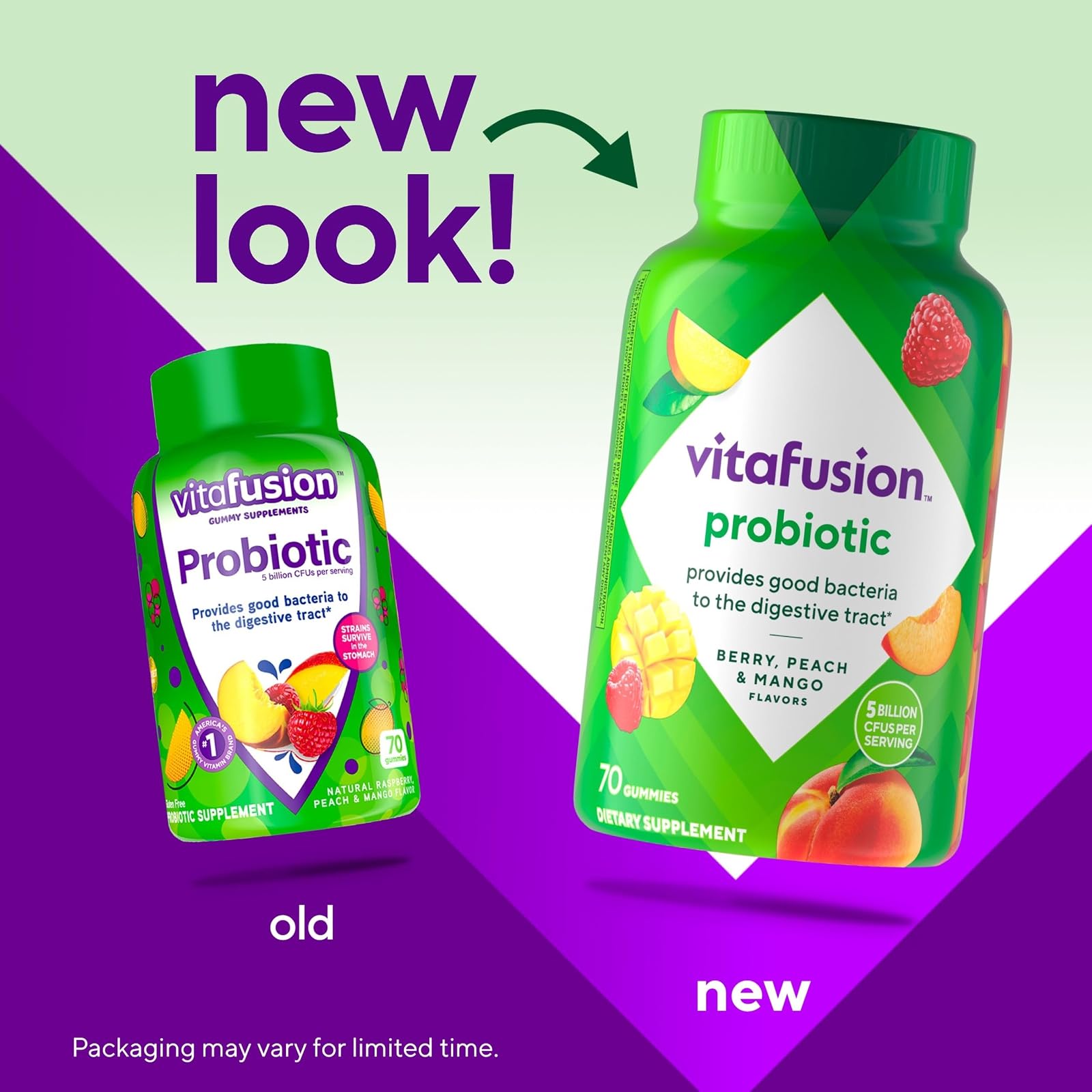gummy multivitamin with 5 billion CFU