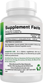 Gummy multivitamin with Acai extract