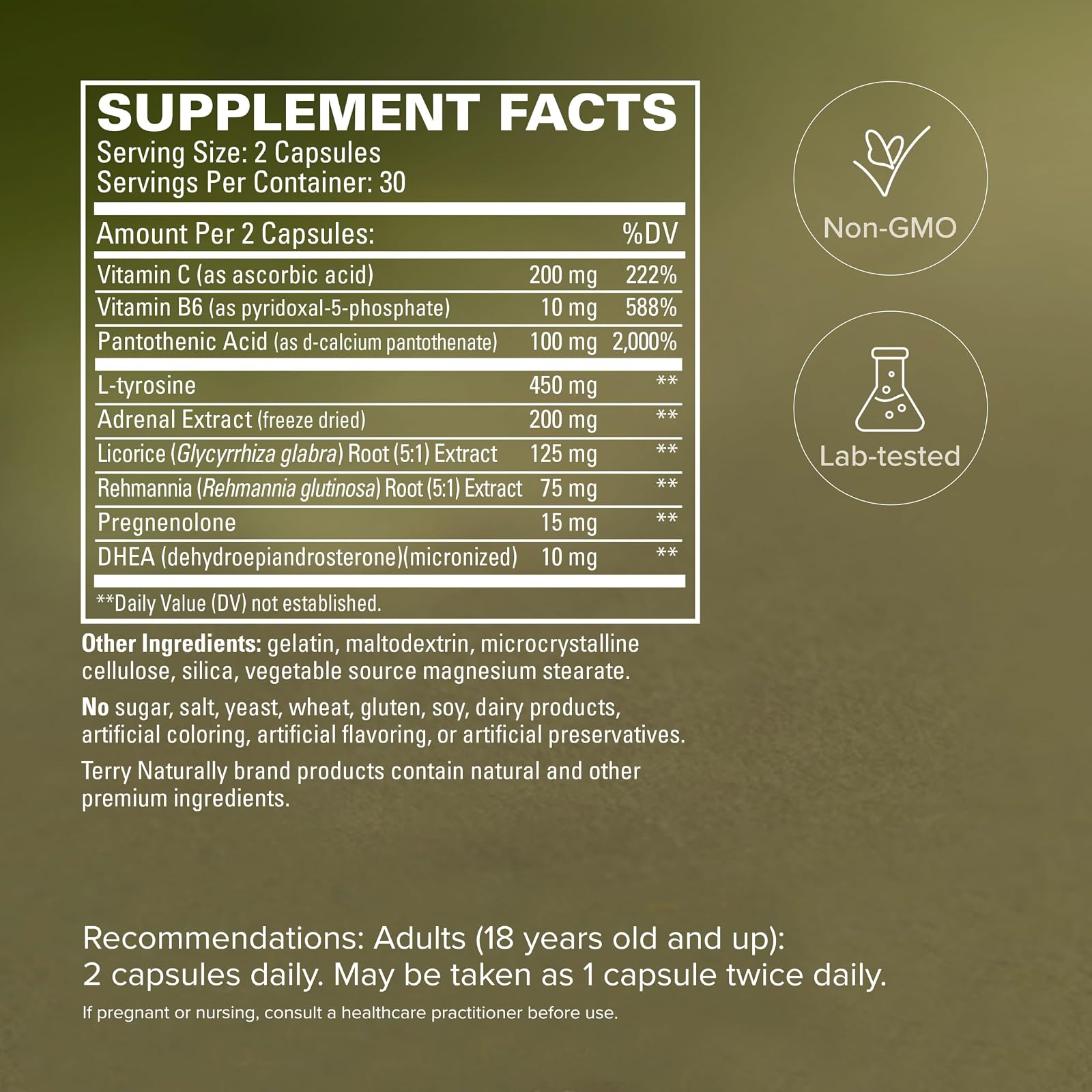 gummy multivitamin with adrenal support