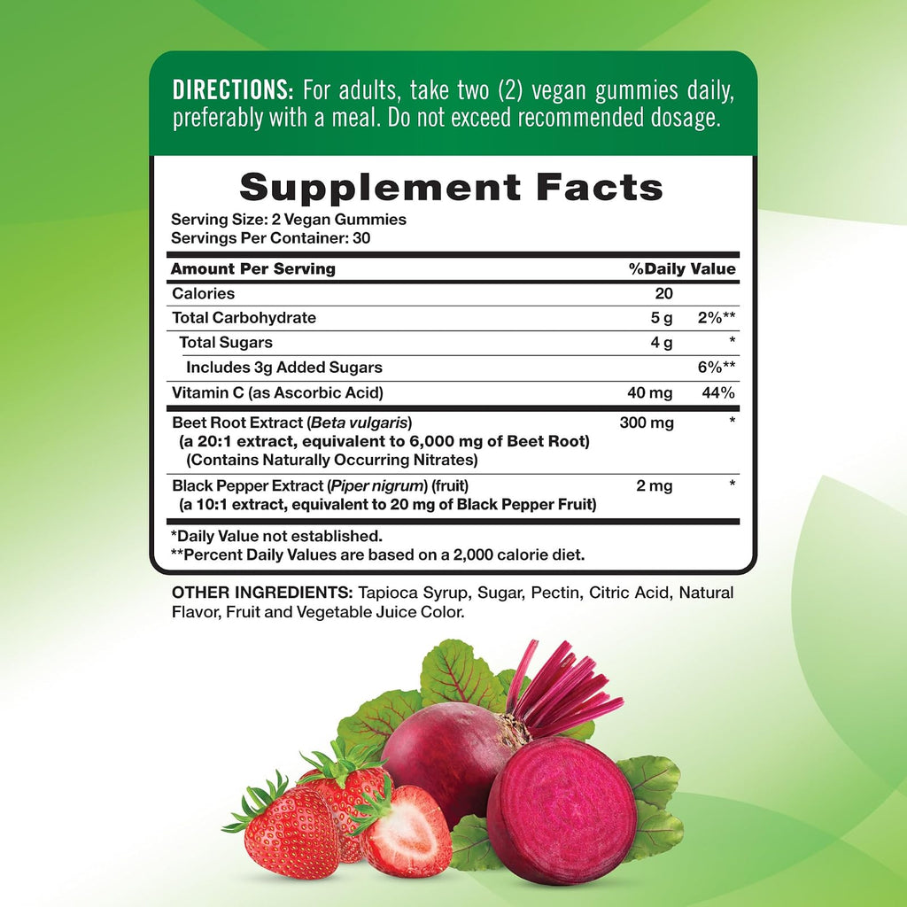 gummy multivitamin with beet root extract