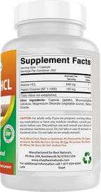 gummy multivitamin with Betaine HCL