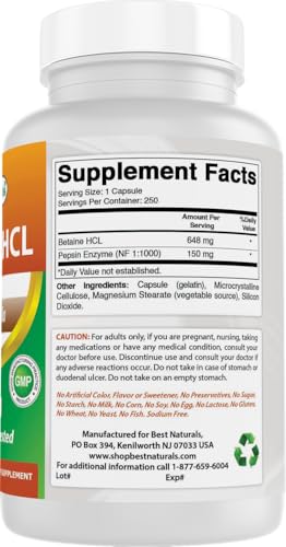 gummy multivitamin with Betaine HCL