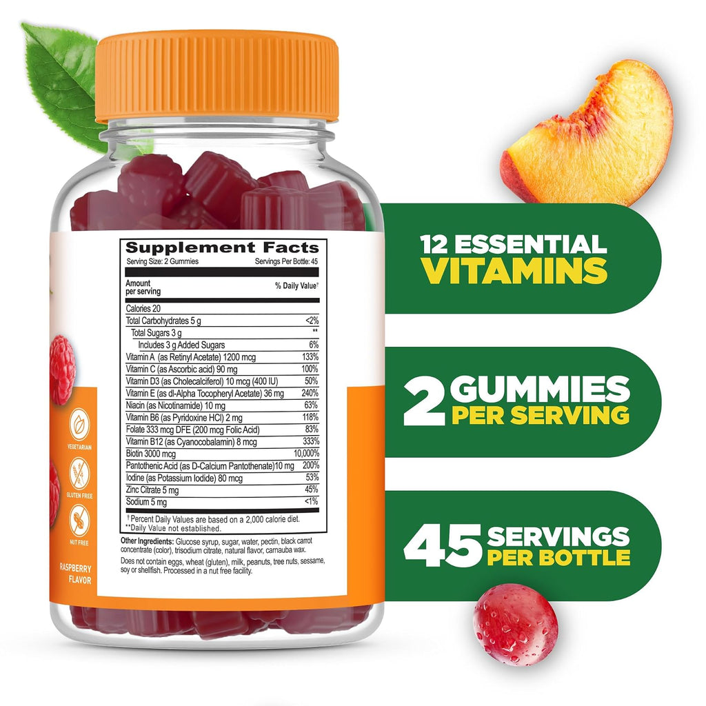 gummy multivitamin with biotin