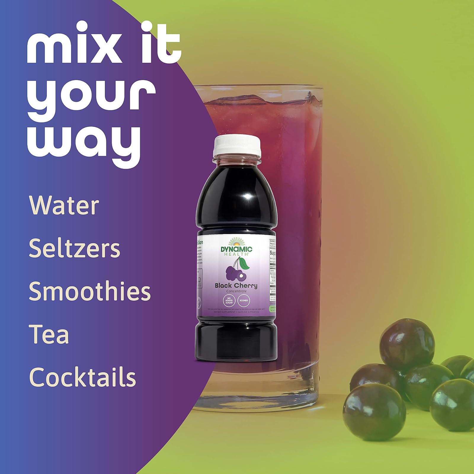 gummy multivitamin with black cherry