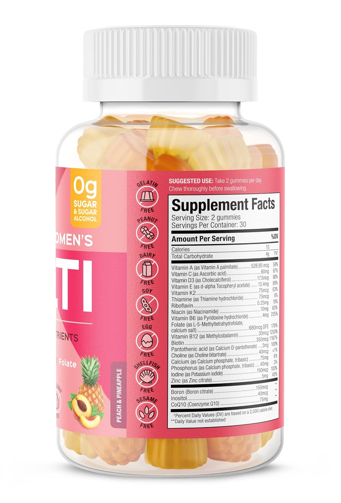 gummy multivitamin with CoQ10 benefits