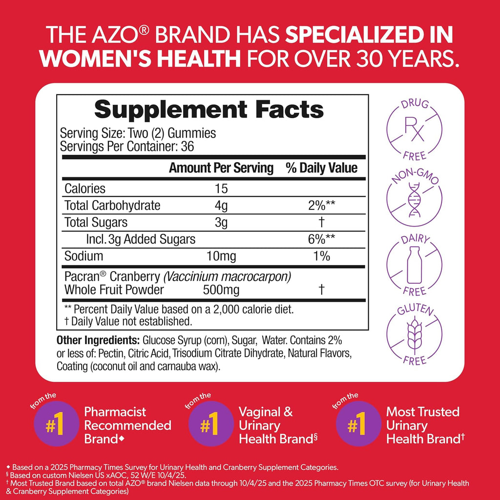 gummy multivitamin with cranberry extract