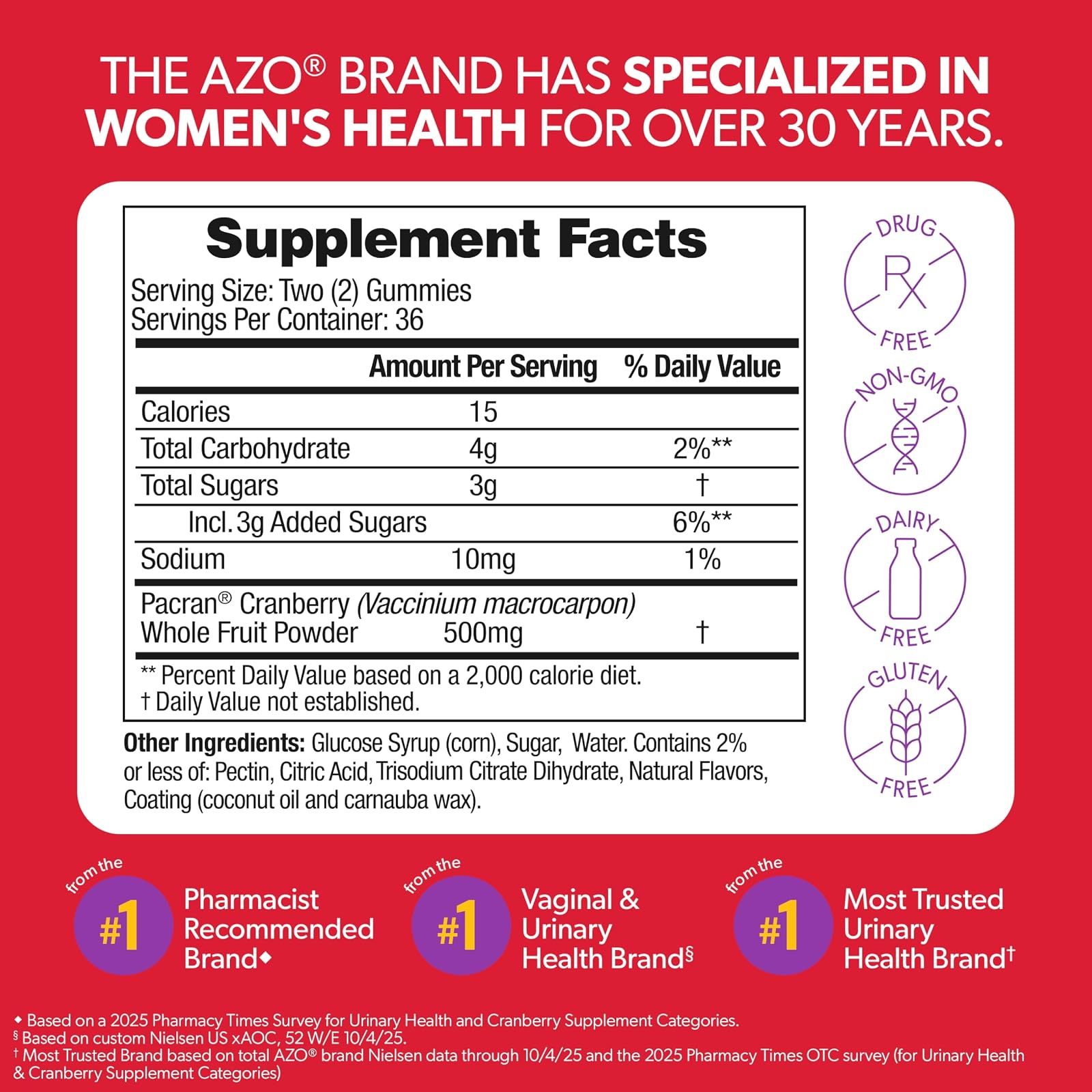 gummy multivitamin with cranberry extract