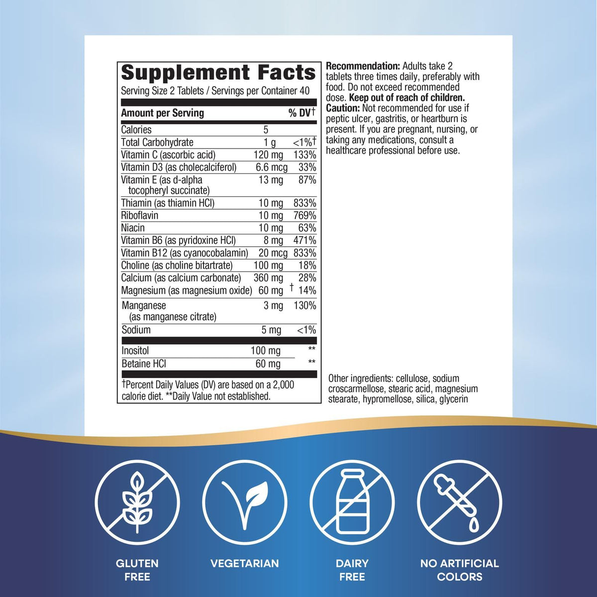 gummy multivitamin with delicious flavours