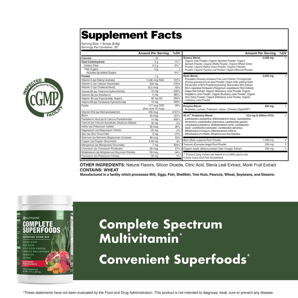 Gummy multivitamin with greens and reds