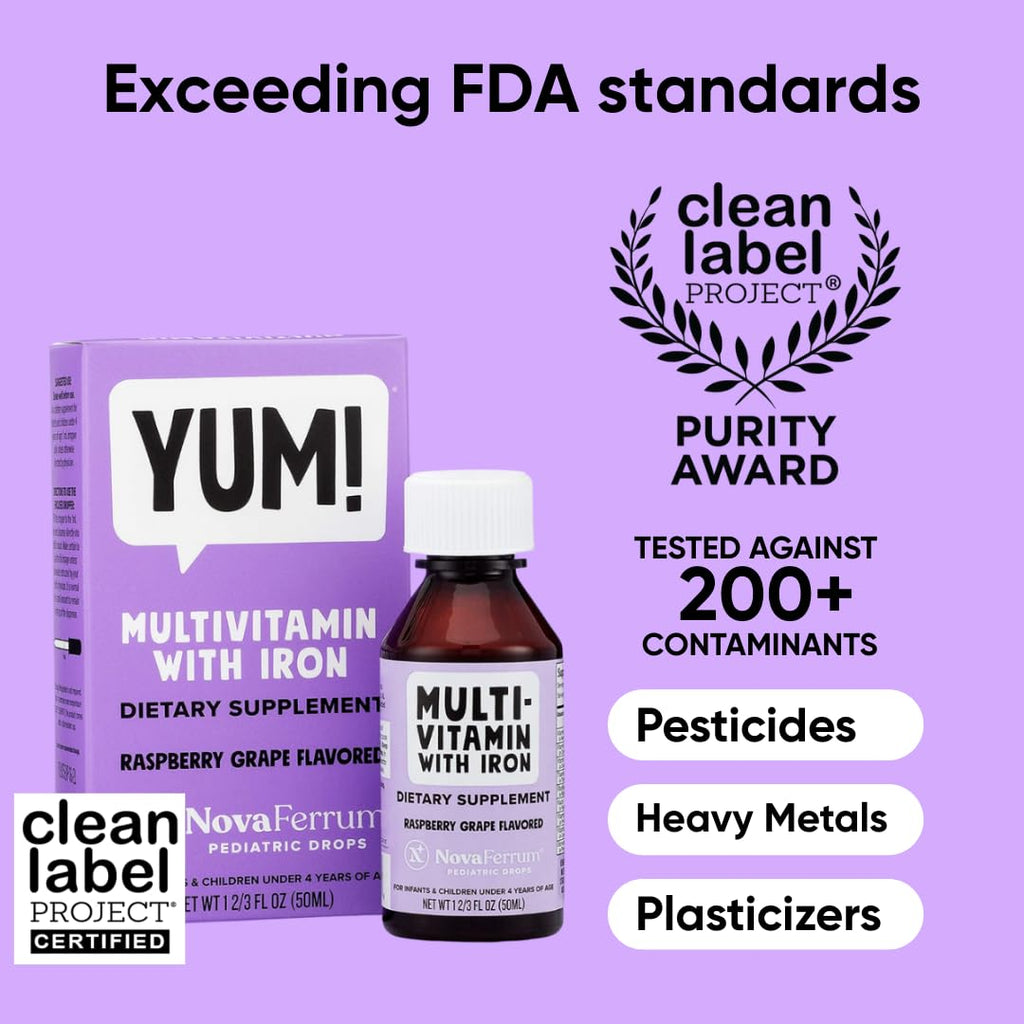 gummy multivitamin with iron