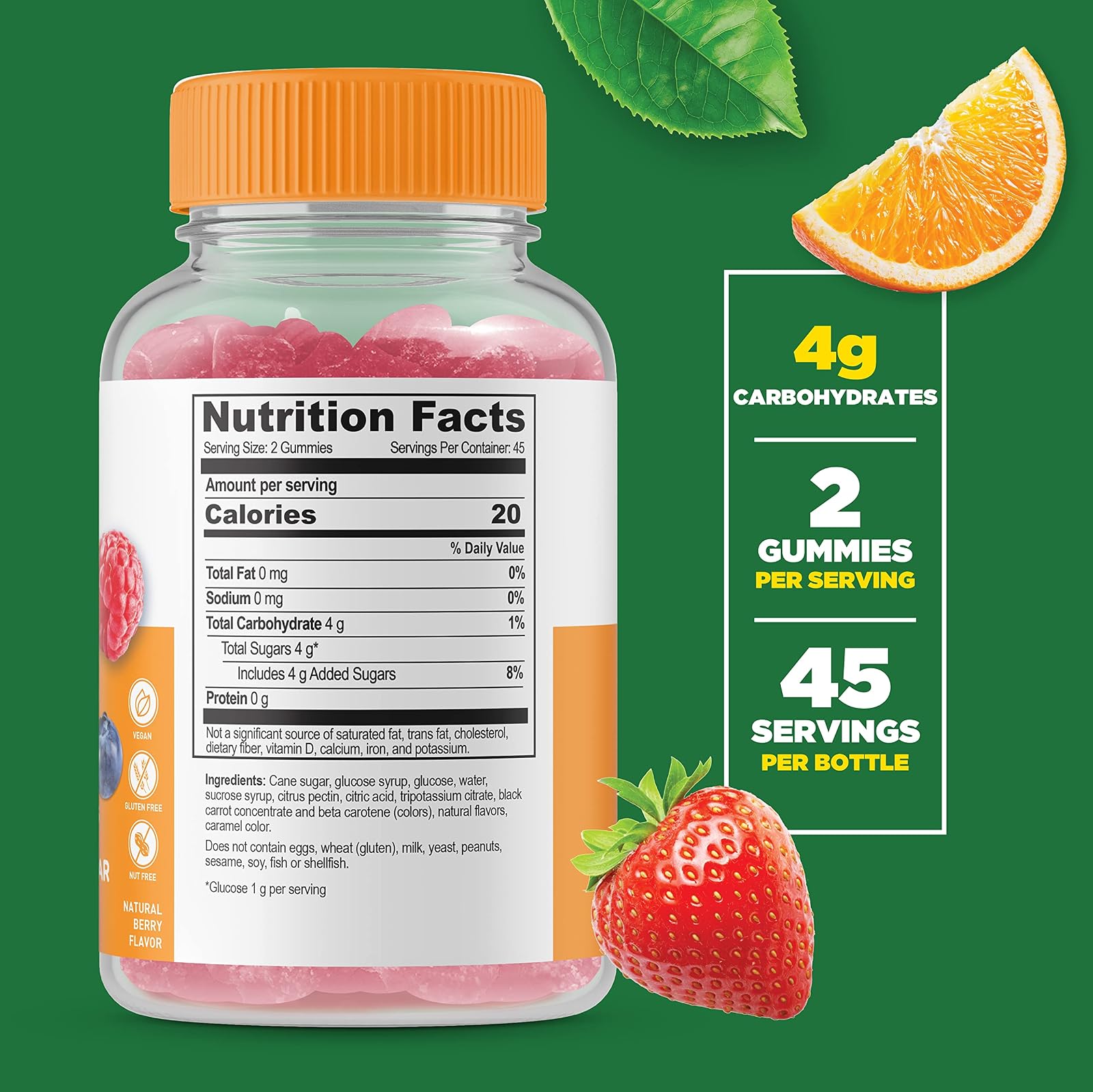 gummy multivitamin with low carbs