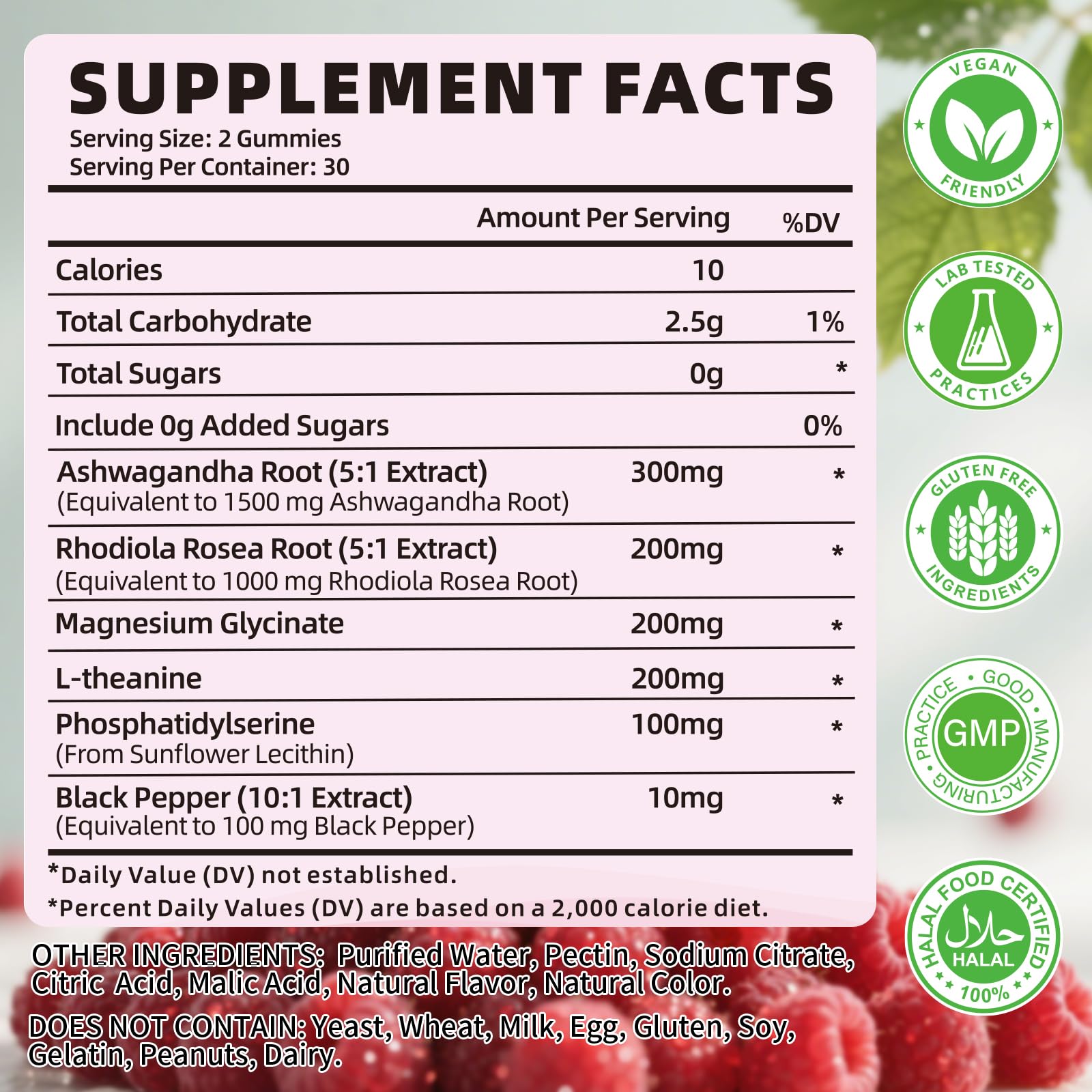Gummy multivitamin with magnesium