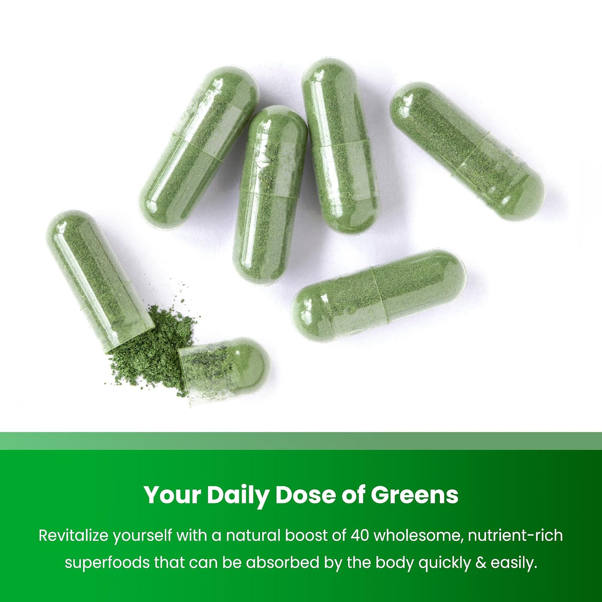 Gummy multivitamin with organic greens