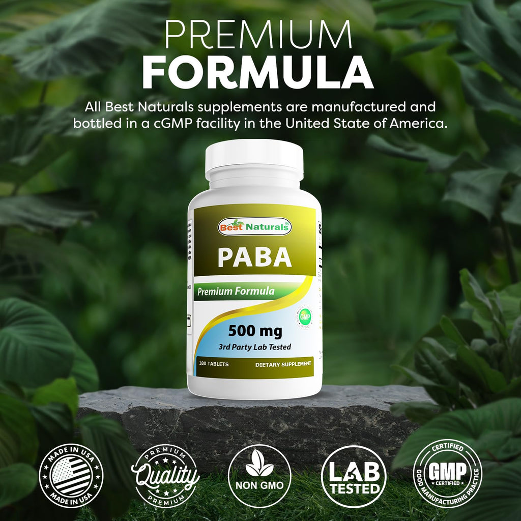 Gummy multivitamin with PABA support