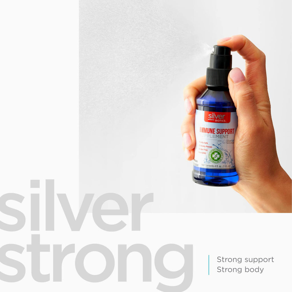 Gummy multivitamin with silver technology