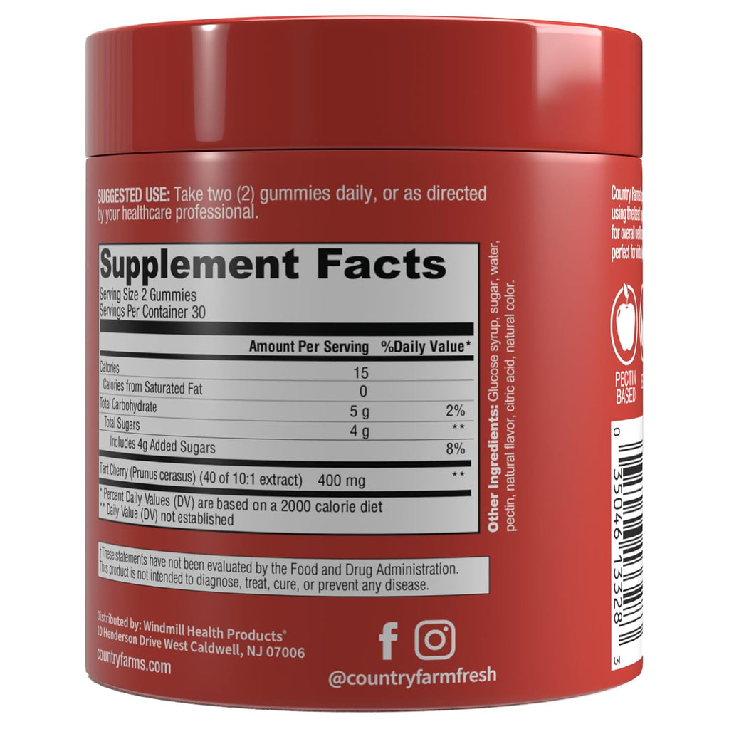 gummy multivitamin with tart cherry extract