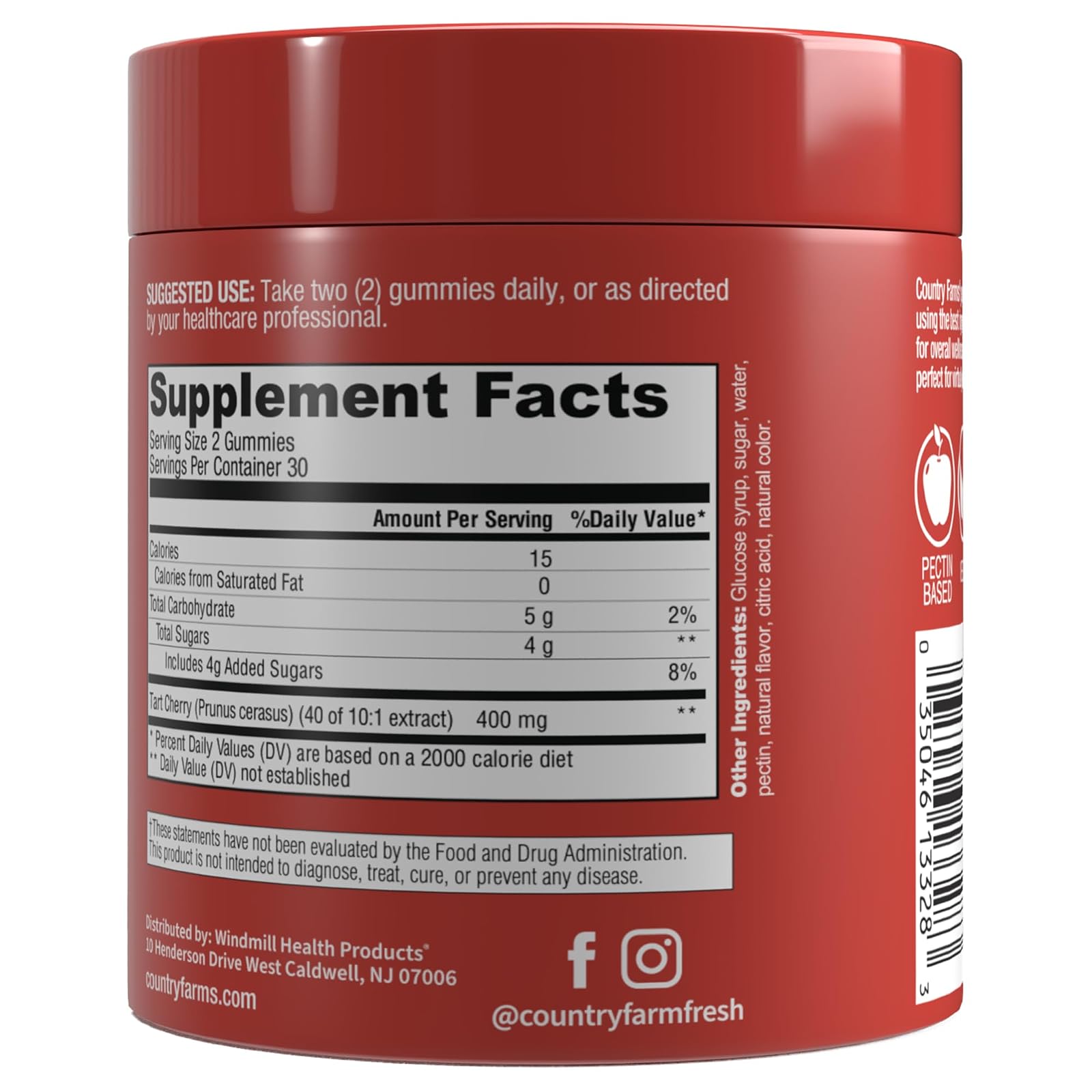 gummy multivitamin with tart cherry extract