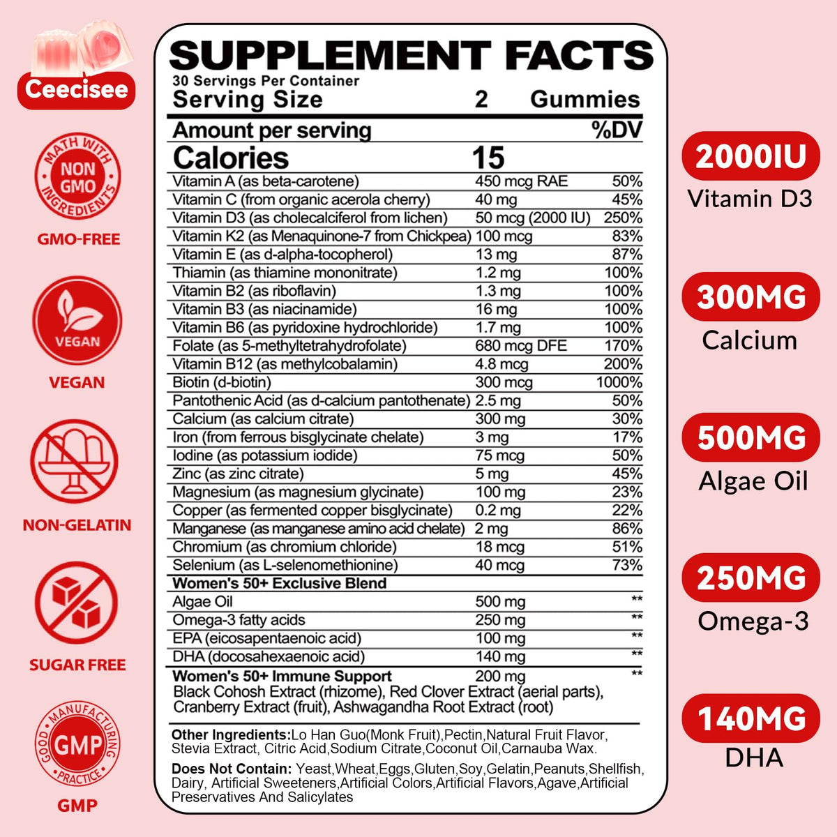 gummy multivitamins for healthy aging
