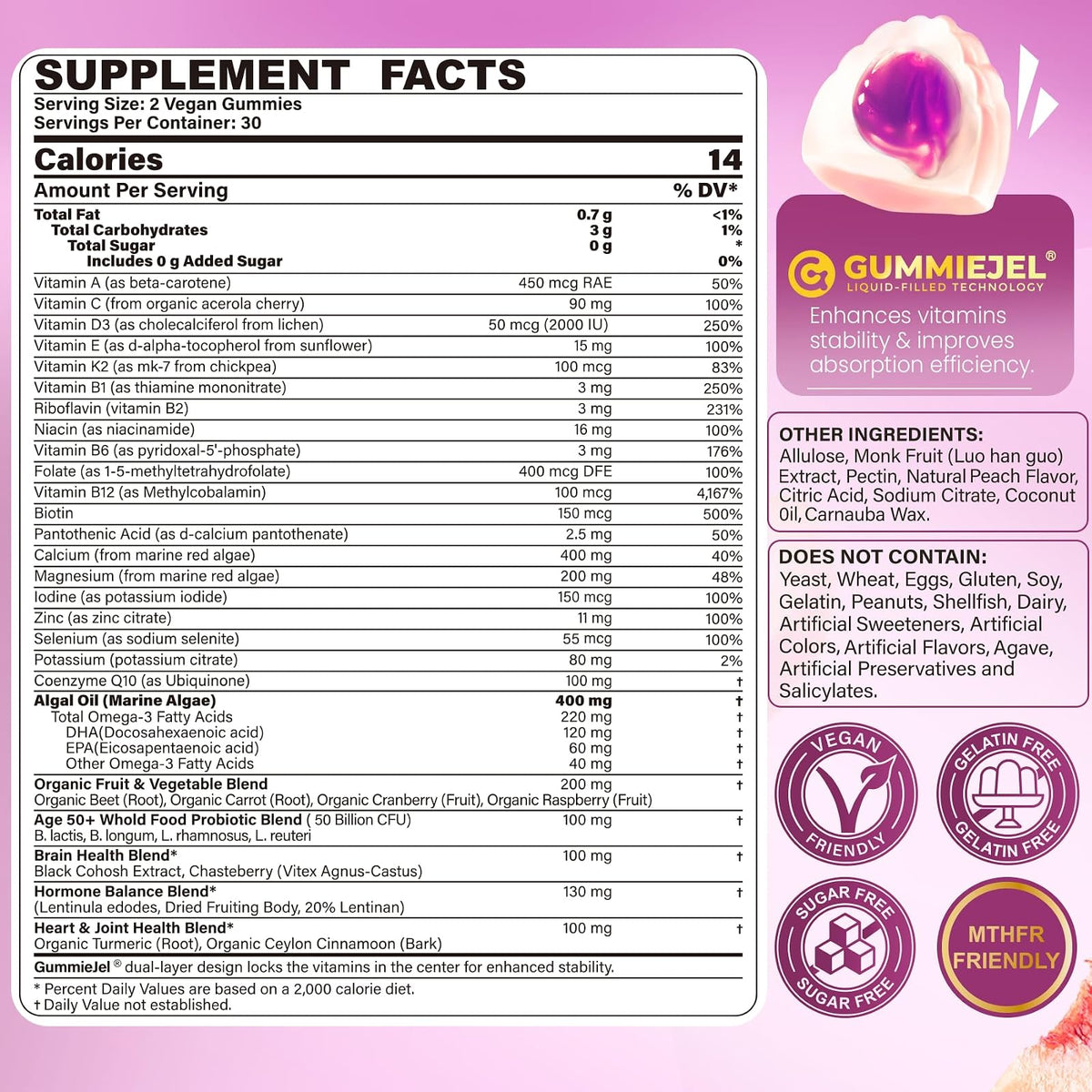 gummy multivitamins for healthy aging